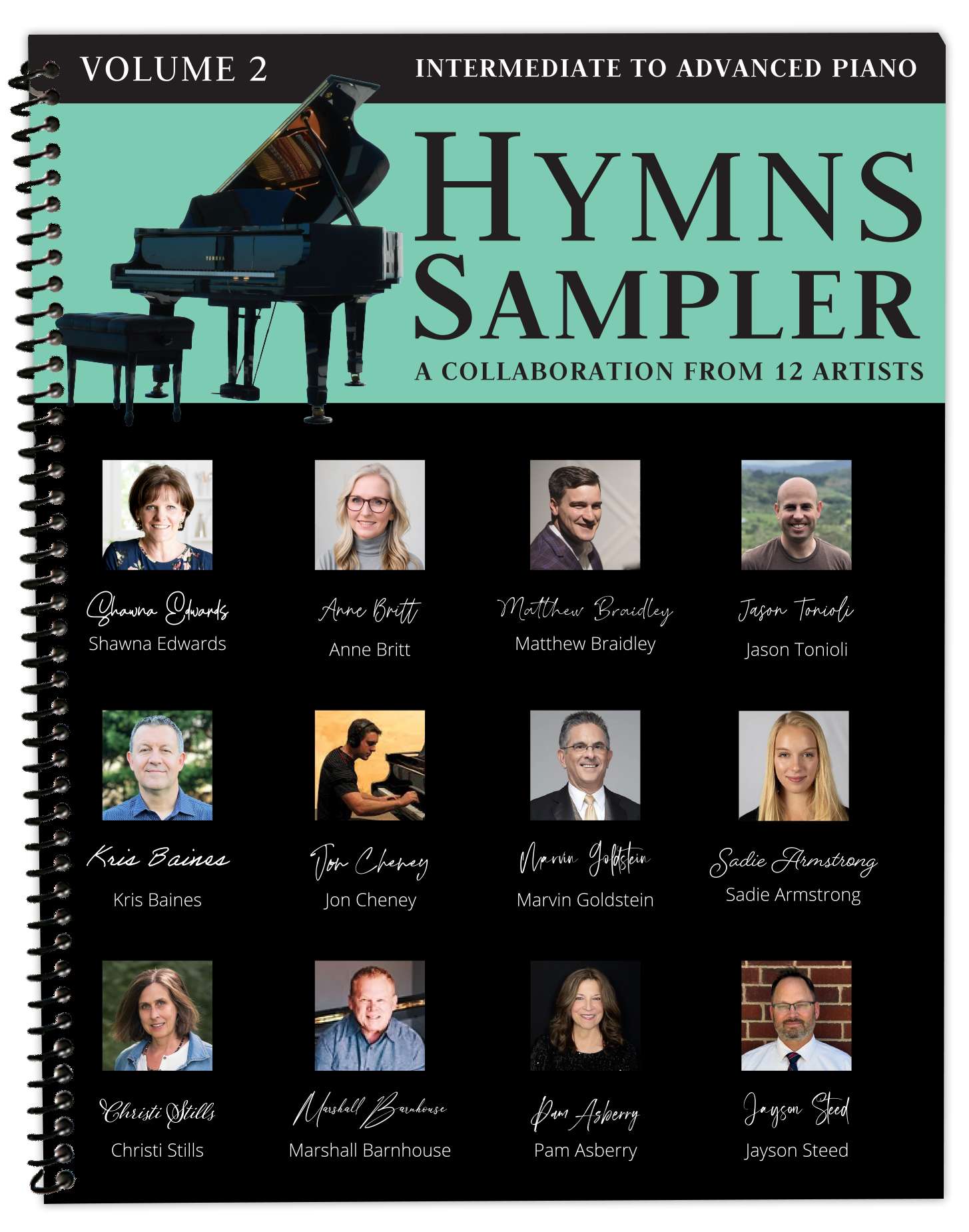 Piano Hymns Sampler Volume 2 (DIGITAL Book) - Jason Tonioli Music